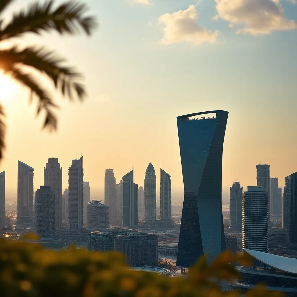 Exploring the Binary Tower in Business Bay, Dubai