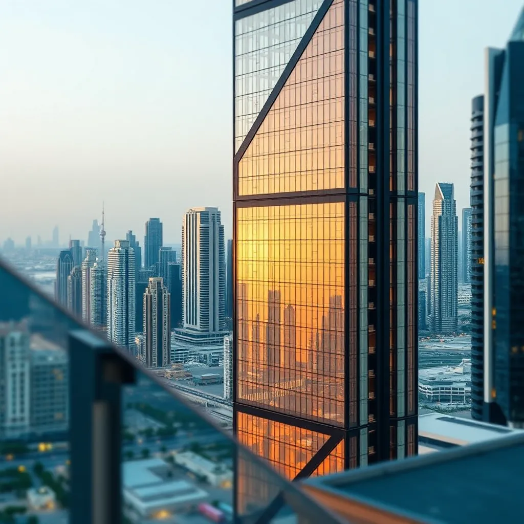 Discovering Falcon Tower: Dubai's Architectural Jewel
