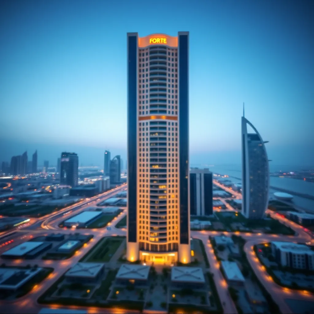 Exploring the Floor Plan of Forte Tower 1 in Dubai